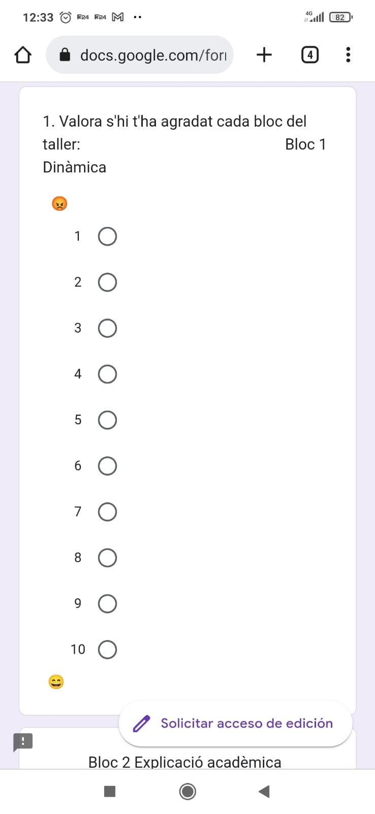 Escala lineal en horizontal para versión móvil - Comunidad de Editores ...