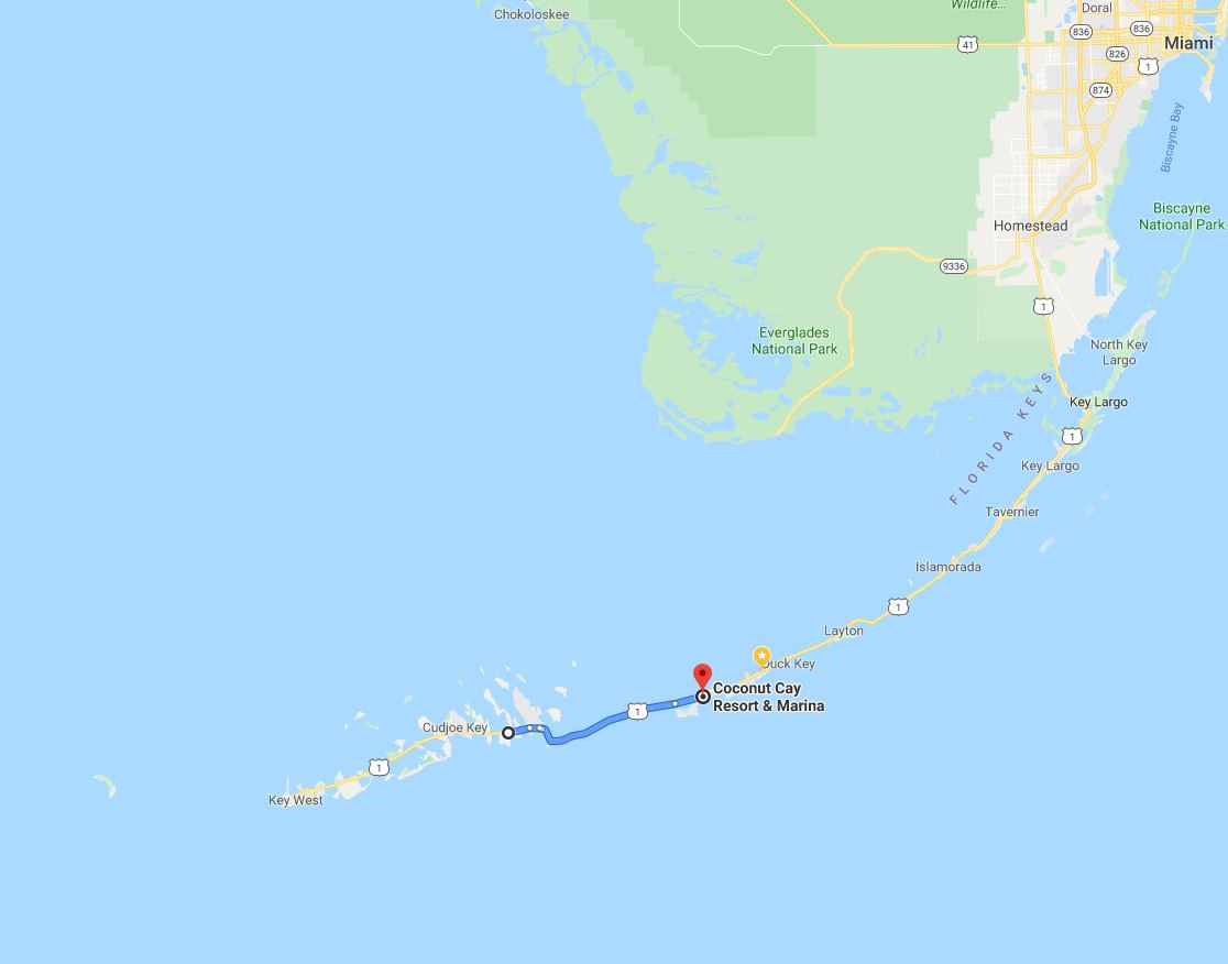 mapping a bike trip Key Largo to Key west - Google Maps Community