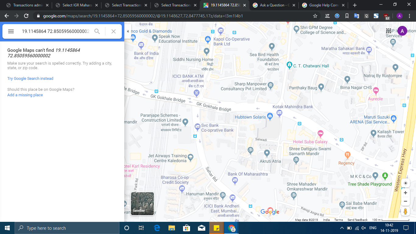Google Maps Lat Long Format Beinyu
