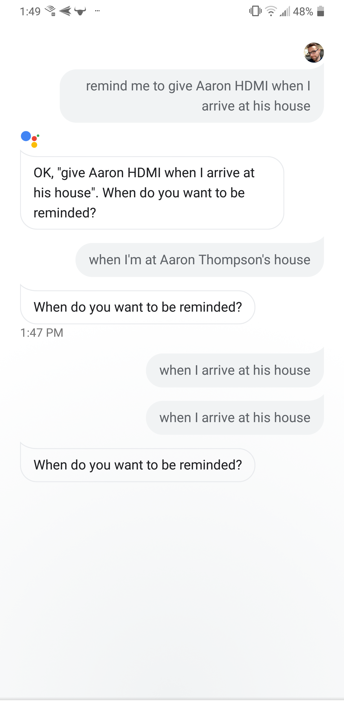 How can I ask Google to setup a location-based reminder? - Google ...