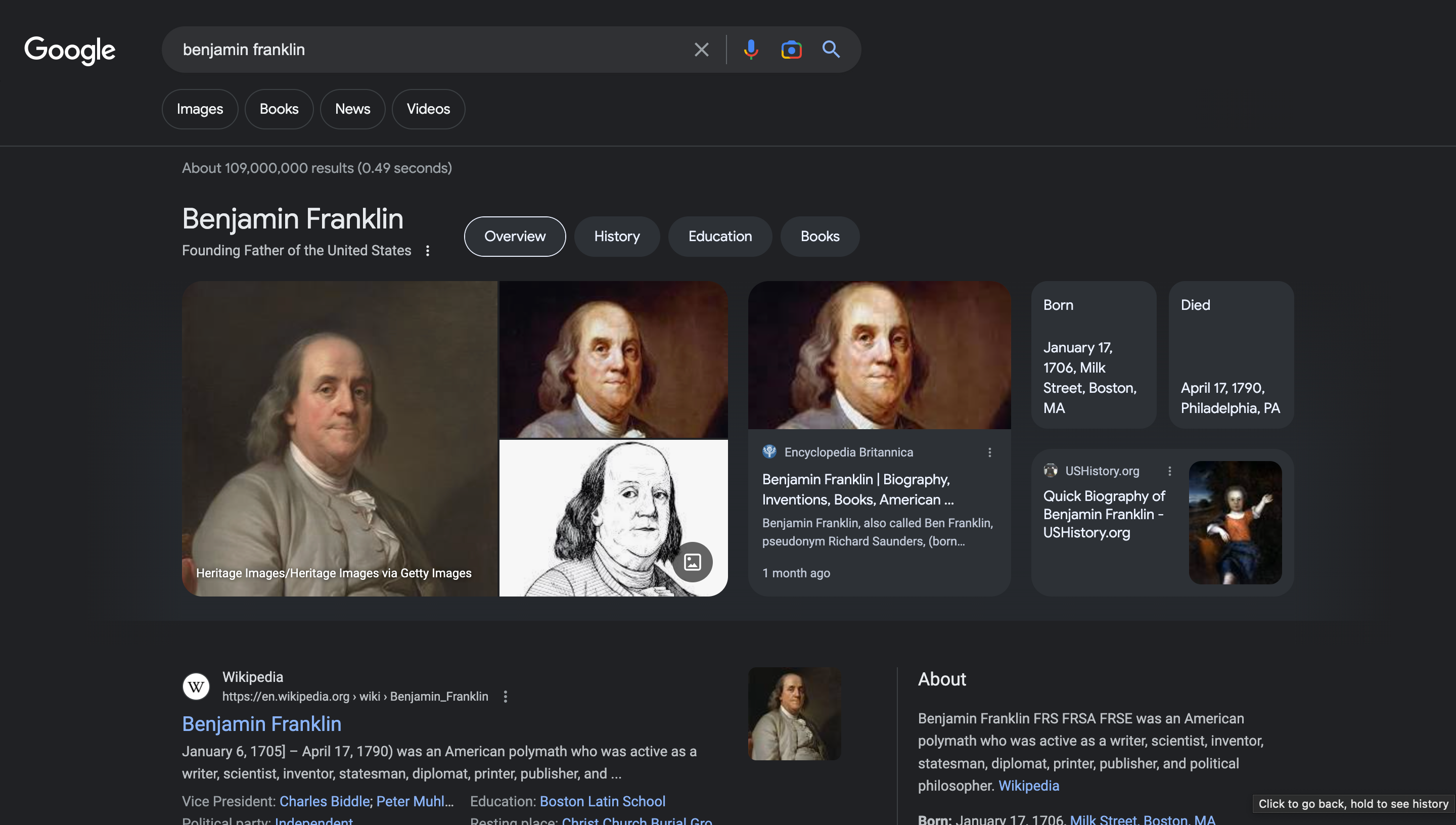 Knowledge panel keeps disappearing upon searching - Google Chrome Community