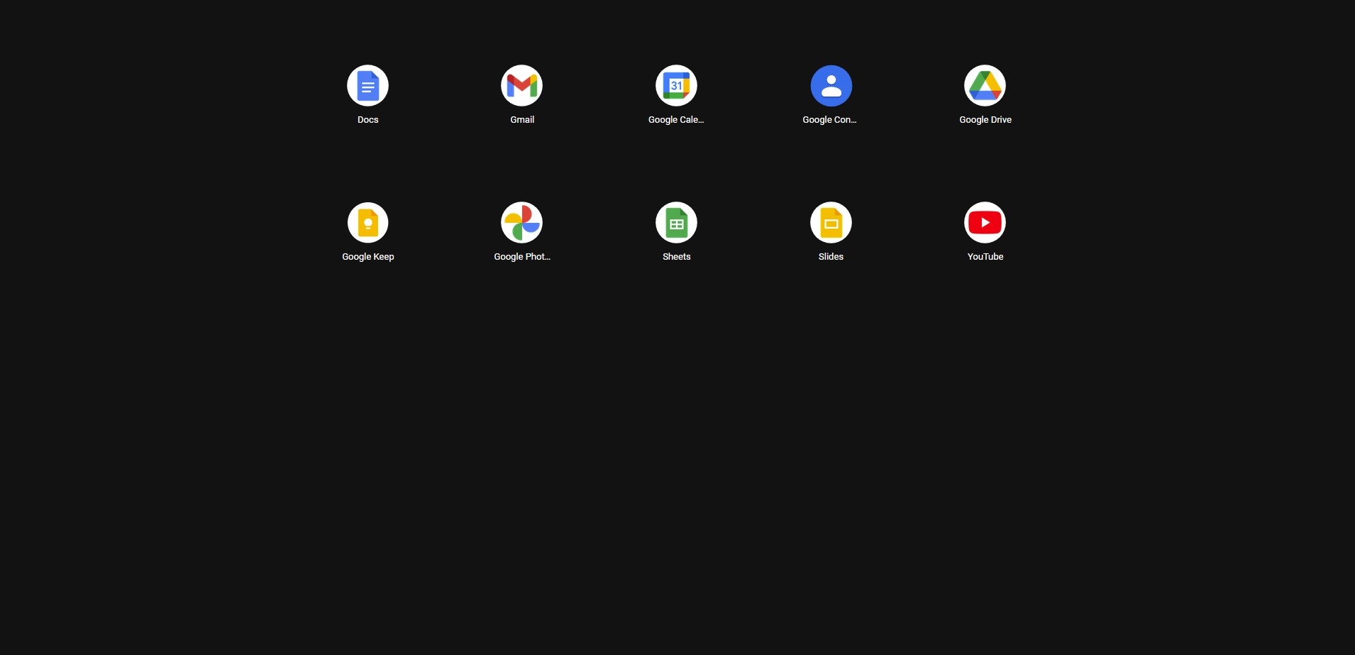 And Small Icons