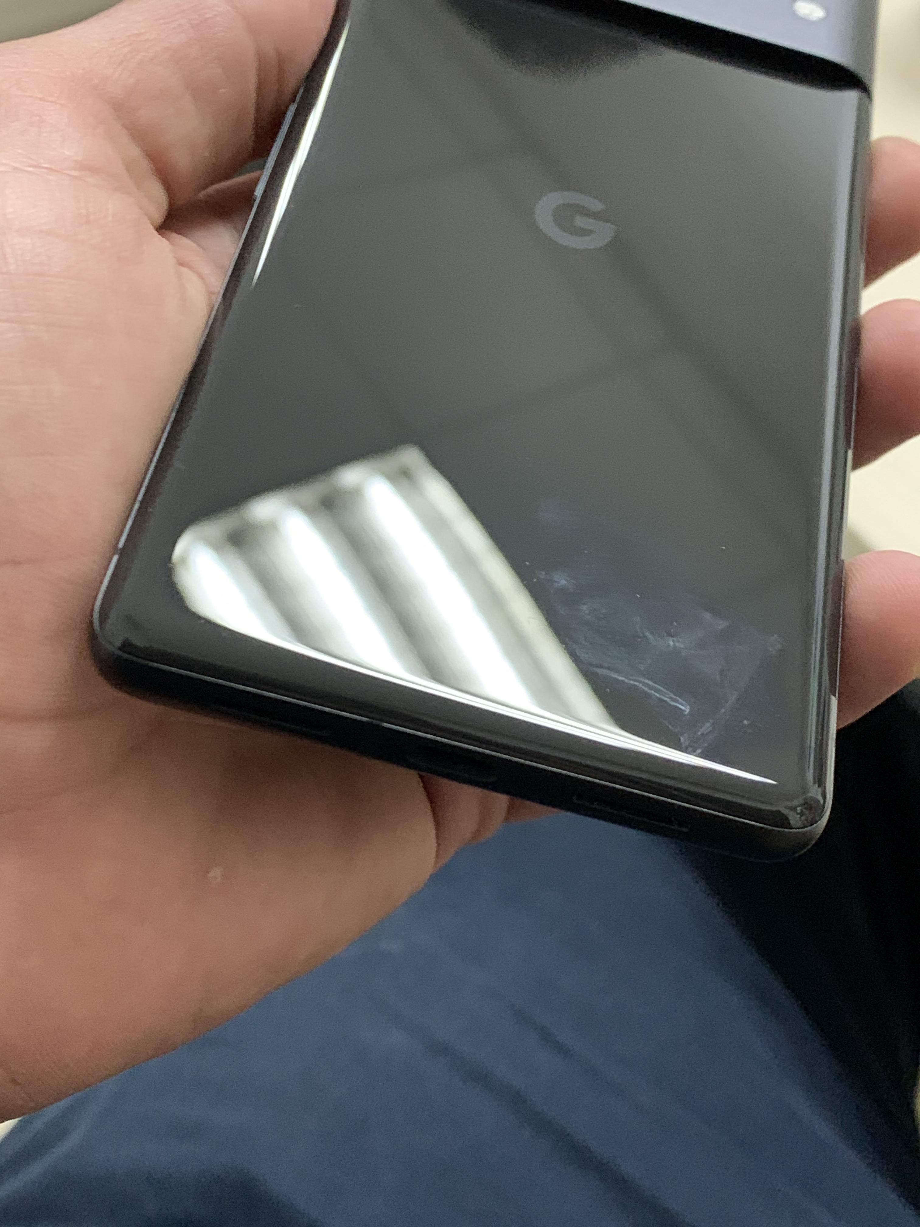 Scratch Marks On Phone