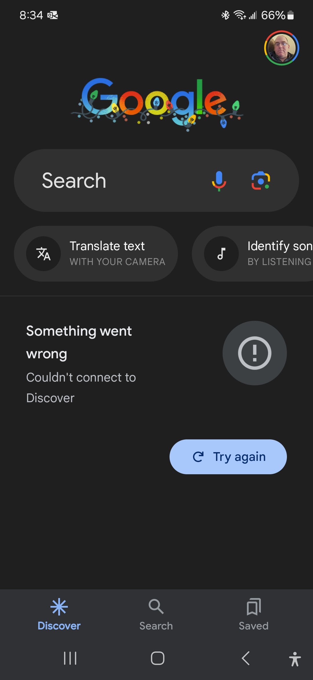 Feeds not working. Couldn't connect to discover - Google Search Community