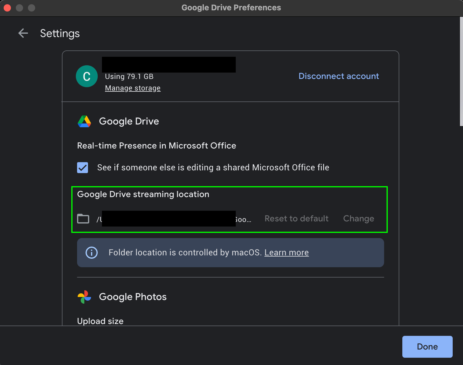 Google Drive for Mac Users - External Drive Selection Greyed-Out, Why ...