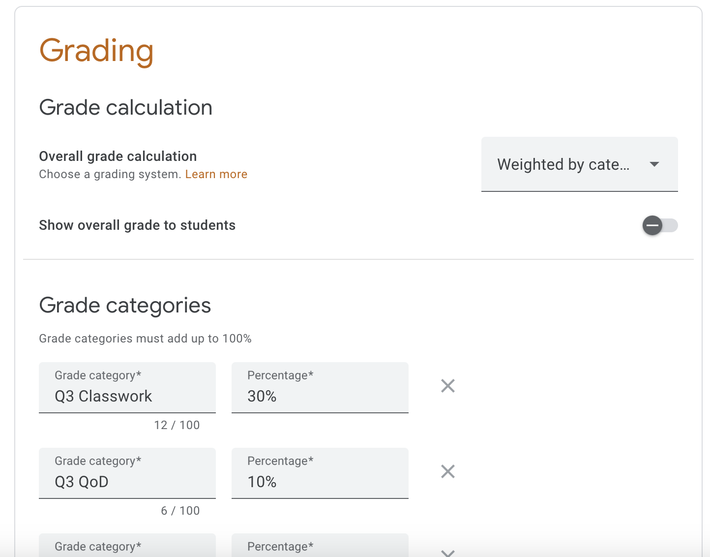 Accessing "Grading Periods" in Google Classroom - Google Classroom Community