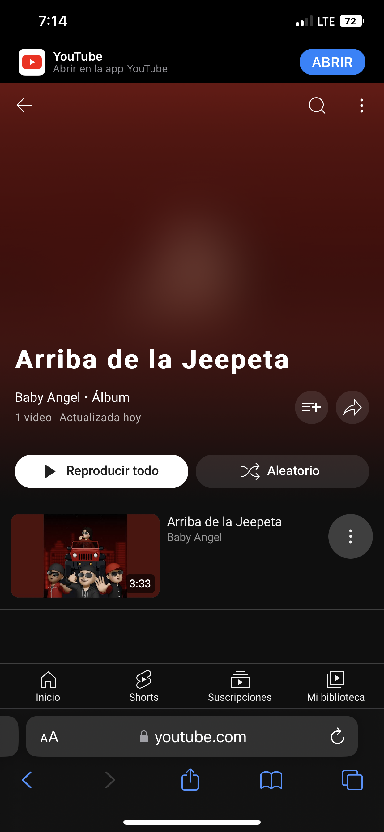 Cancion de otro en mi canal de YouTube - Comunidad de YouTube