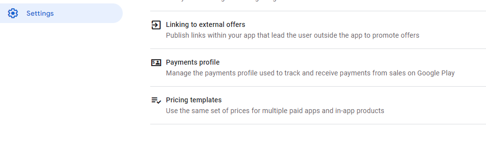 Error when creating Organization Payment Profile in Google Play ...