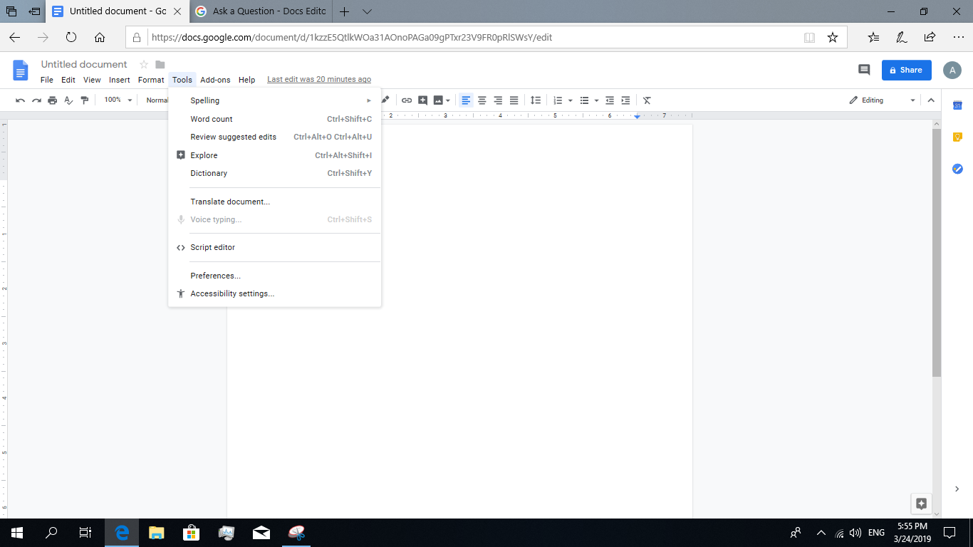 Voice Typing Not Working In Google Docs Google Docs Editors Community