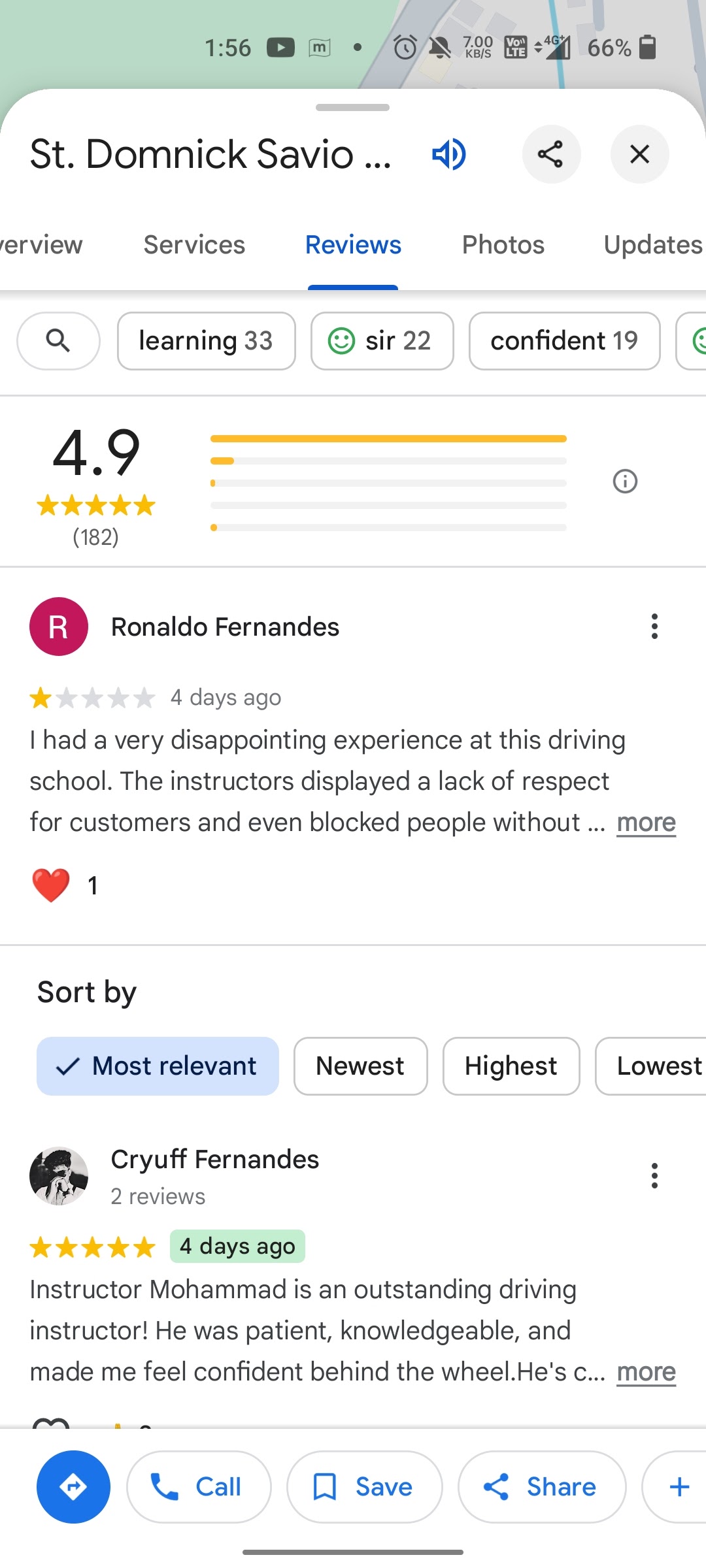My review is invincible to public - Google Maps Community