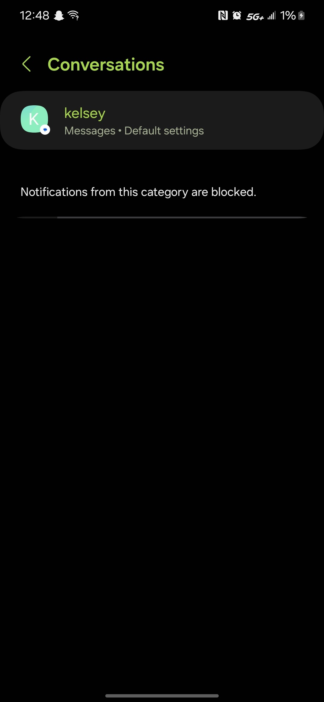 Blocked Conversation notifications - Google Messages Community