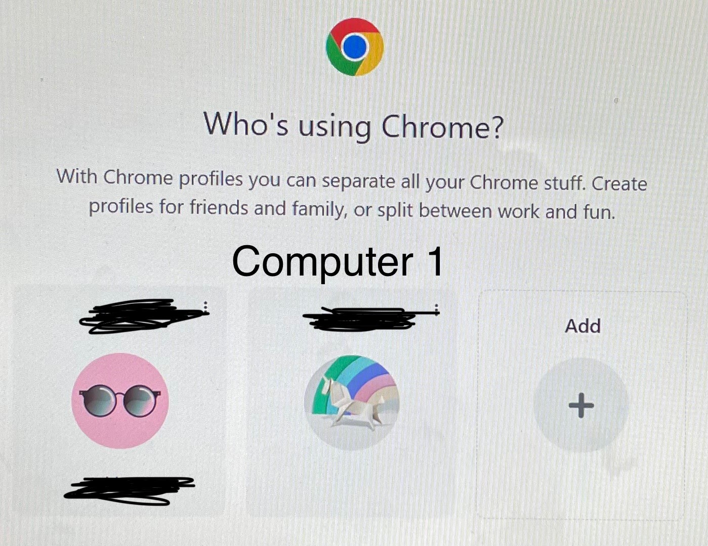 Open Different Chrome Profile on Different Computers - Google Chrome Community