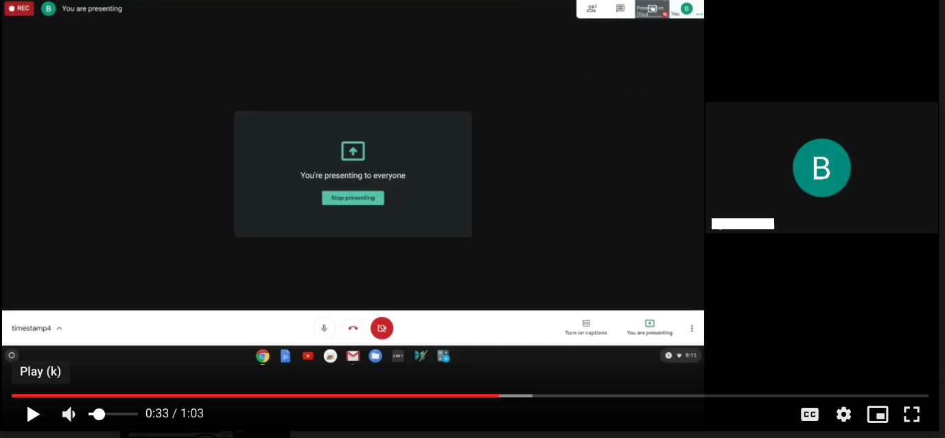 How to get a full screen recording in Spotlight layout - Google Meet ...