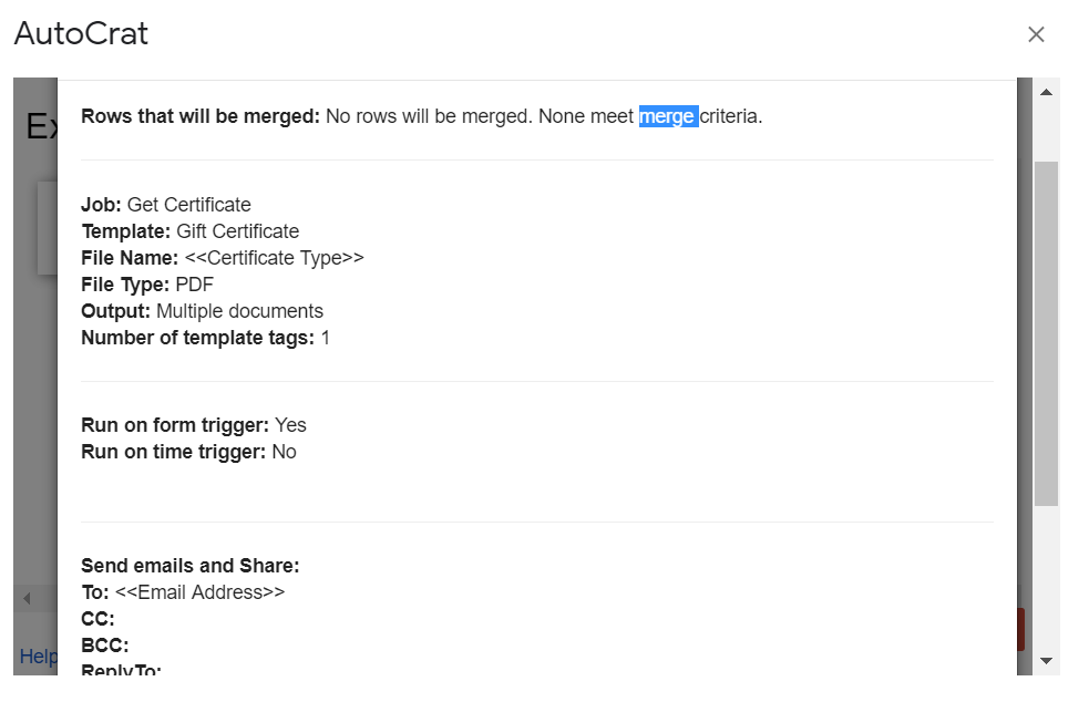 autocrat says Exception: Invalid argument: timeZone. Should be of type ... autocrat says Exception: Invalid argument: timeZone. Should be of type ...