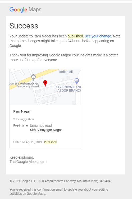 I received my eircode a few months ago and It's on eircode finder but ...