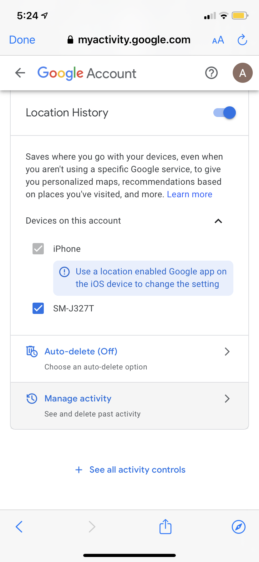 Google Maps Not Tracking Timeline Iphone JWord 