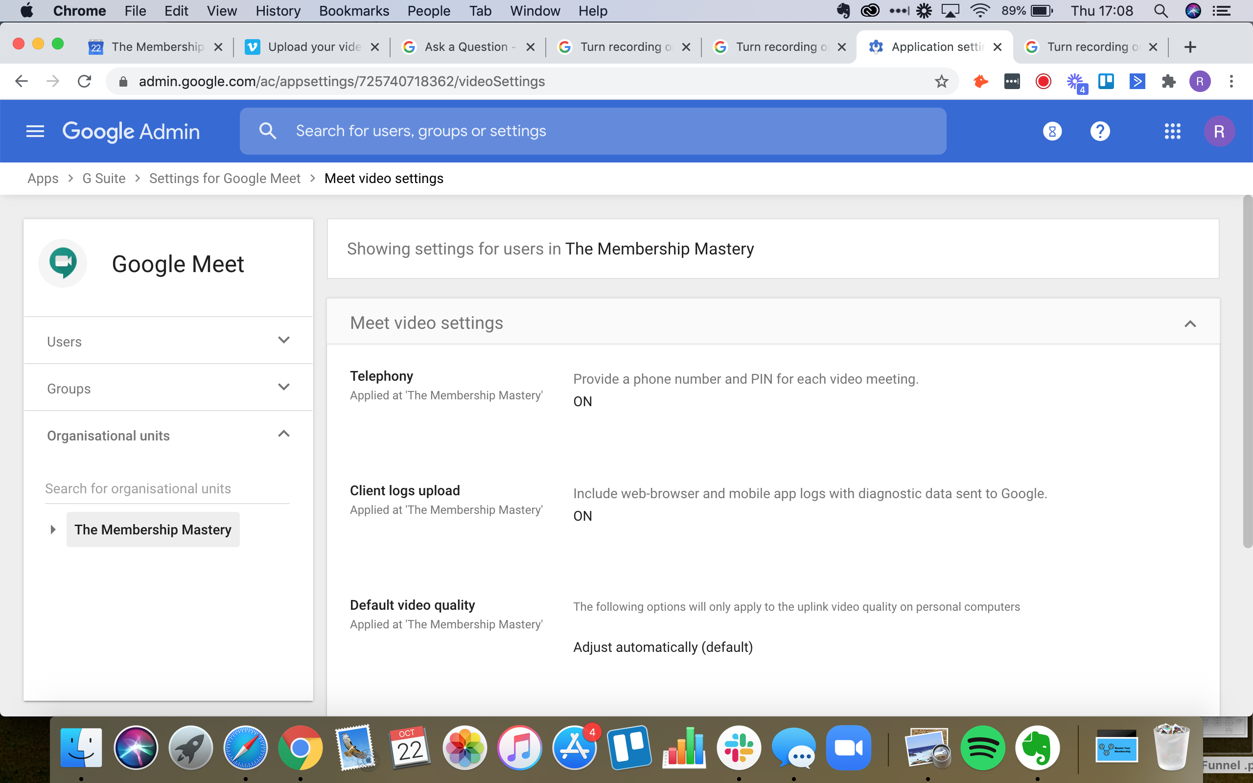 Google Meet Won t Record Google Meet Community
