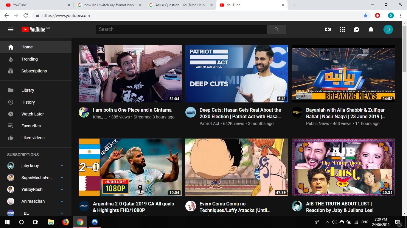 How To Change Youtube Homepage Layout