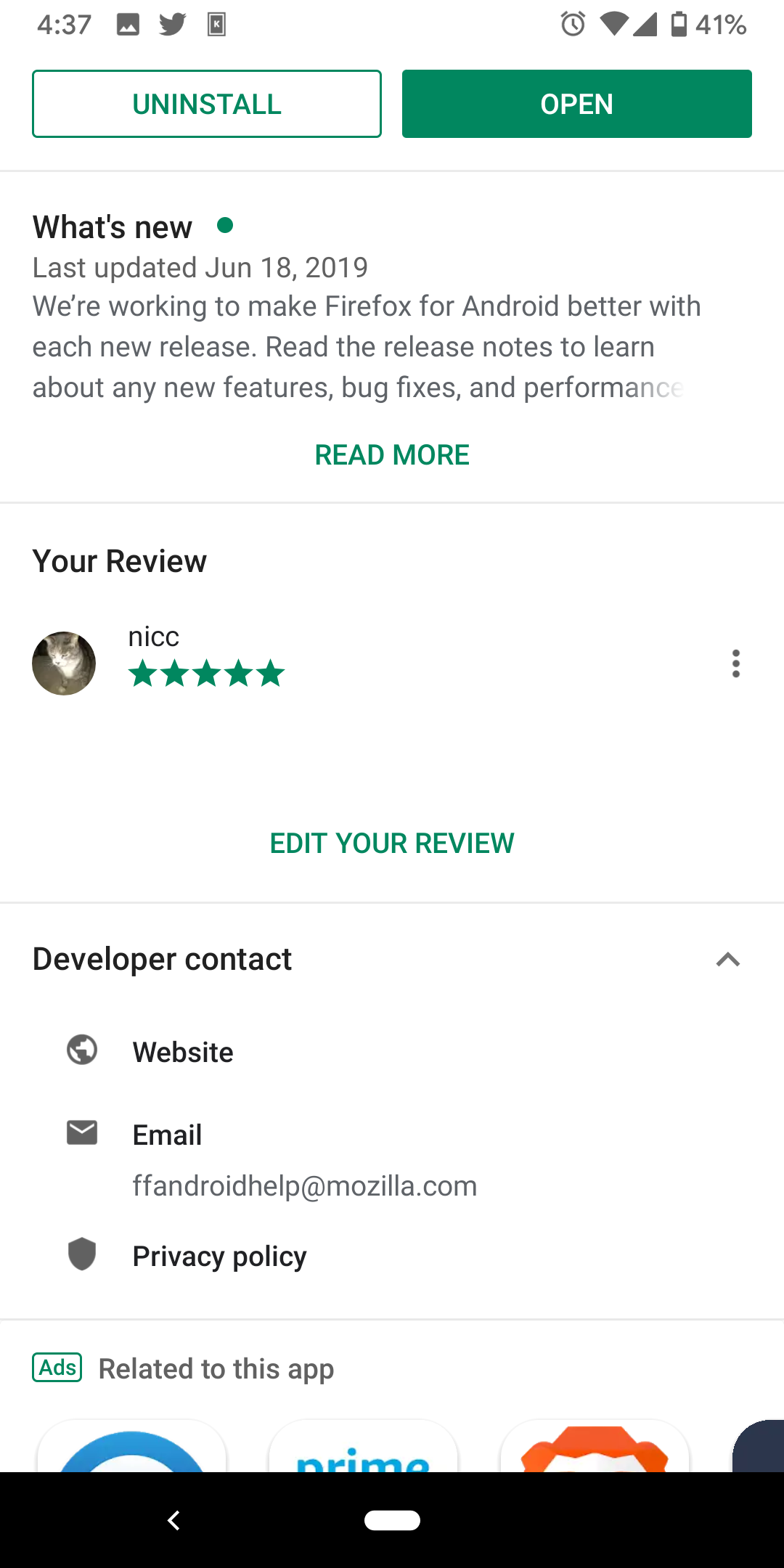 My play store reviews don't show up - Google Play Community