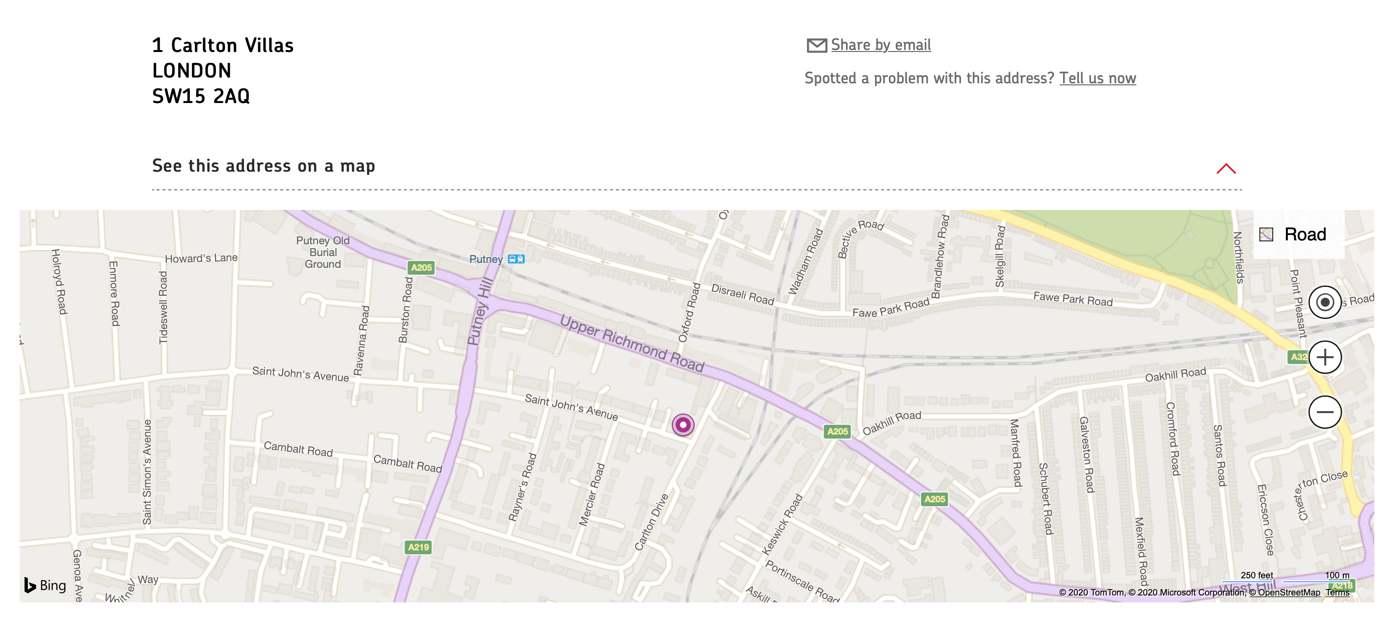Address is showing wrong location on Google Maps but correct on Royal ...