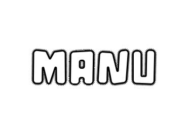 Manu Name Style