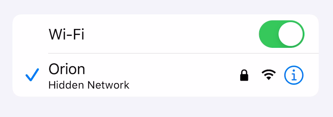 Test and qualify for full traffic - Orion Wifi Help