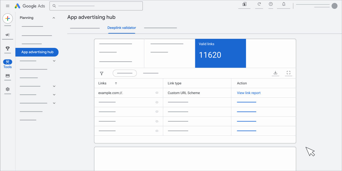 About the Deep Link Validator - Google Ads Help