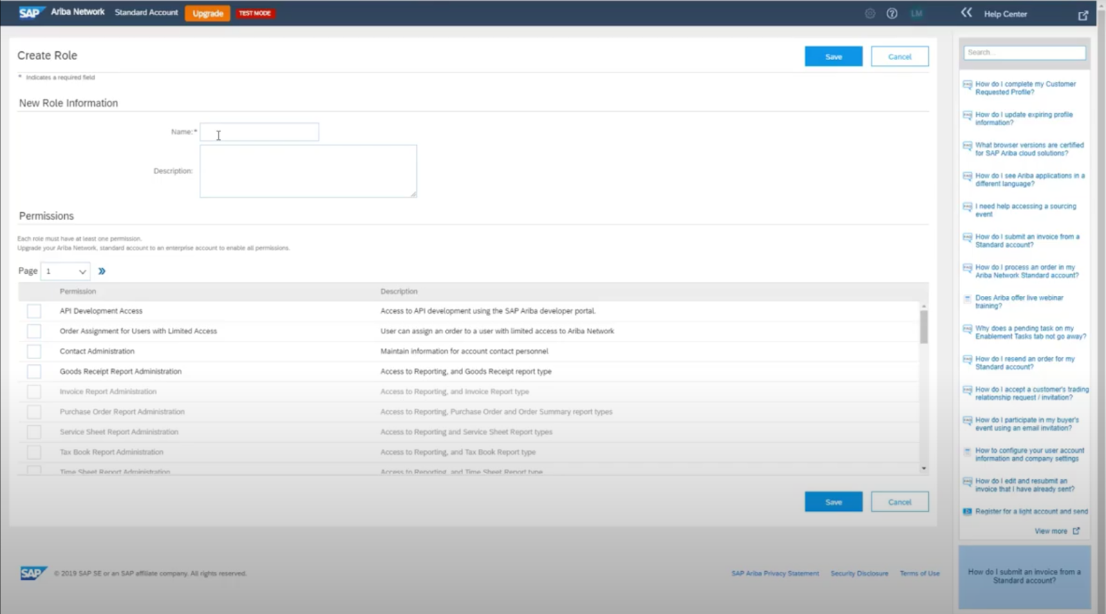 Ariba | Transacting with a Standard Account - Alphabet/Google Suppliers ...