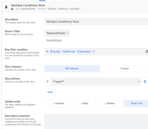 Slices: The Essentials - AppSheet Help