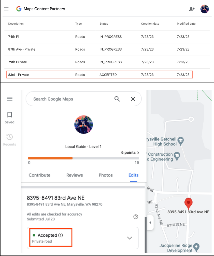Edit the map directly - Maps Content Partners Help