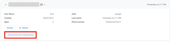Transfer apps and databases between team members - AppSheet Help