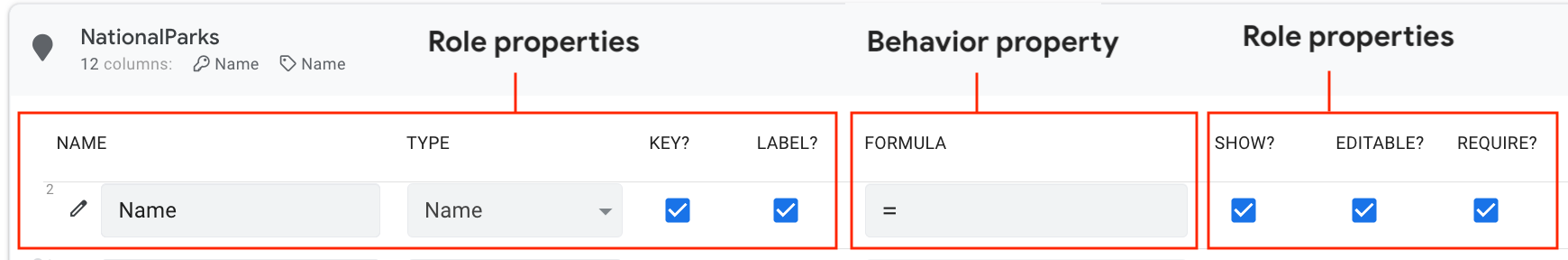 Columns: The Essentials - AppSheet Help