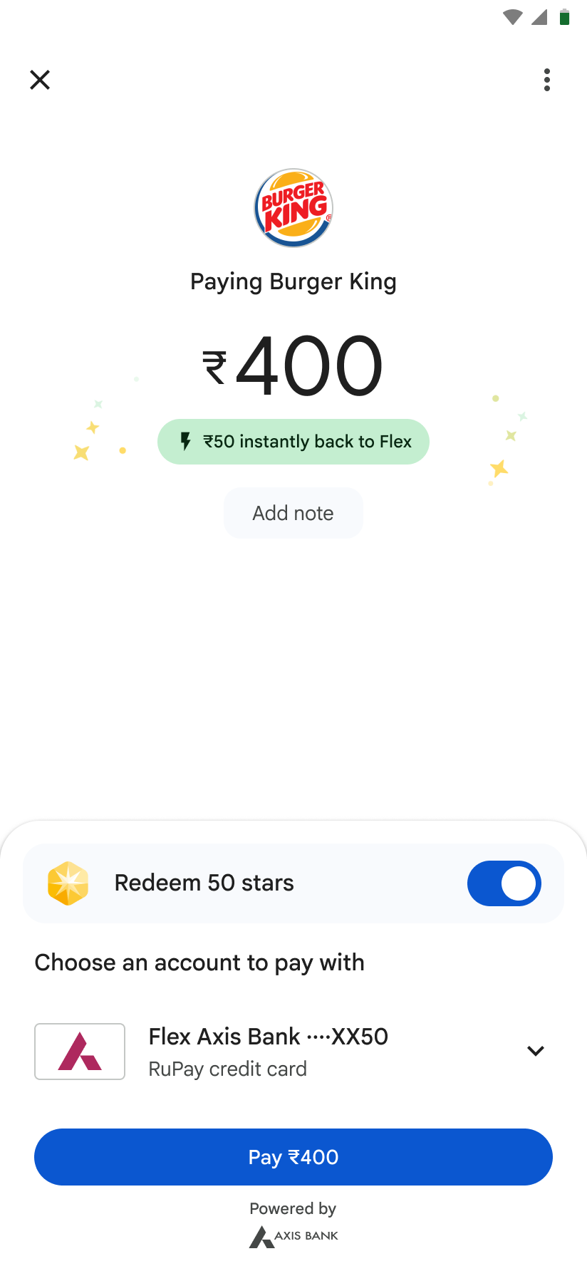 Earn stars on Google Pay - Google Pay Help