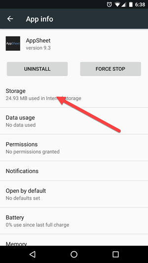 Reset AppSheet - AppSheet Help