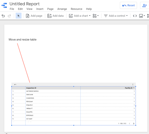Quick start: Visualize your app data using Data Studio - AppSheet Help