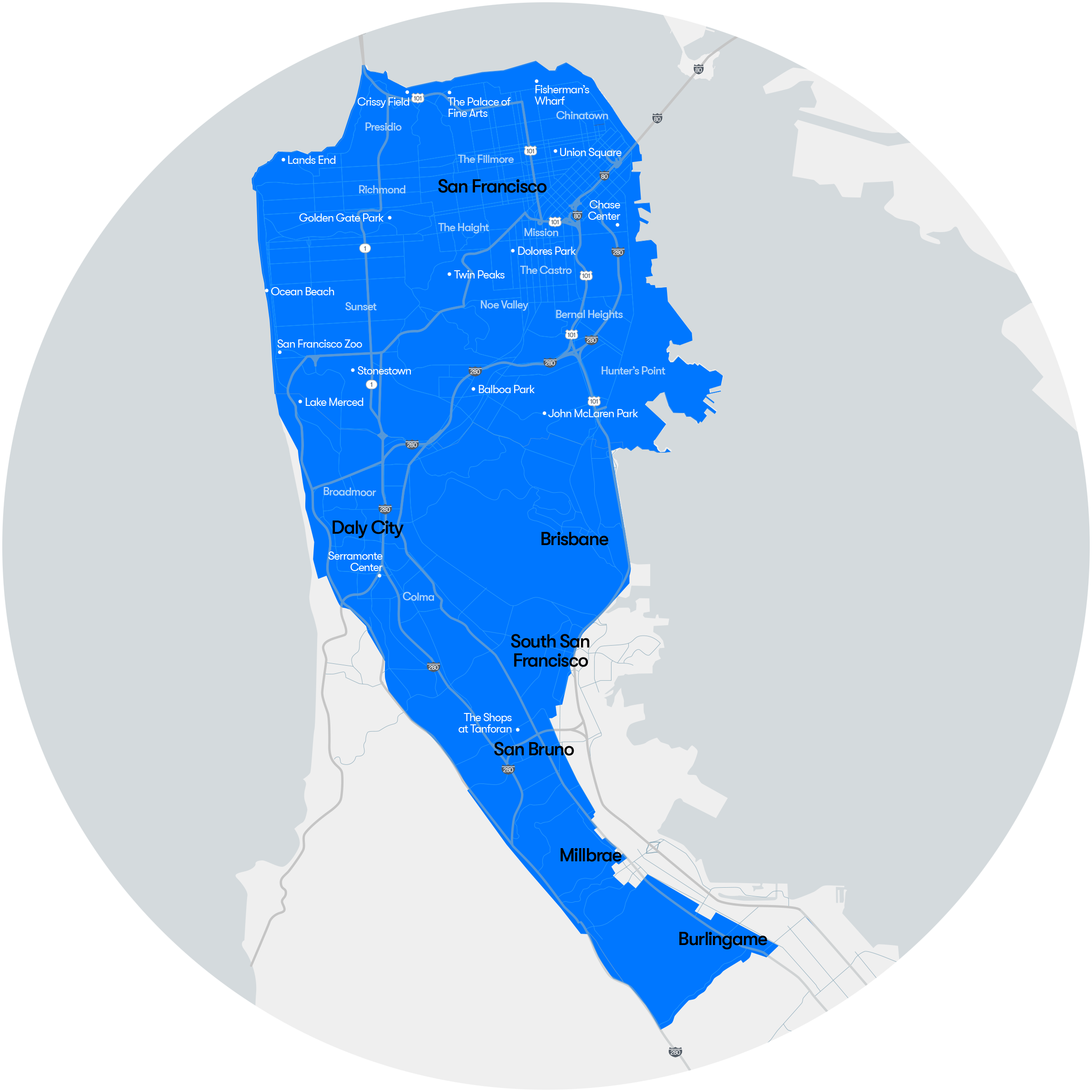 Expanded SF and Silicon Valley service area - Waymo Help