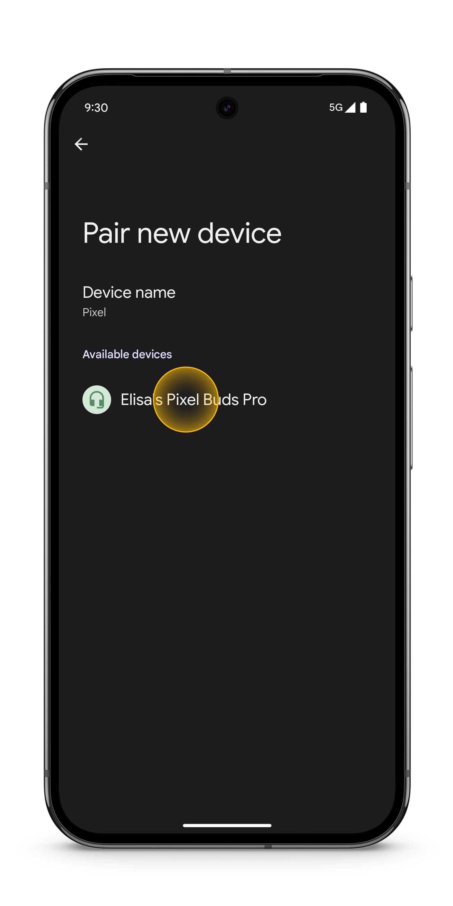 Connect a Bluetooth device - Pixel Phone Help
