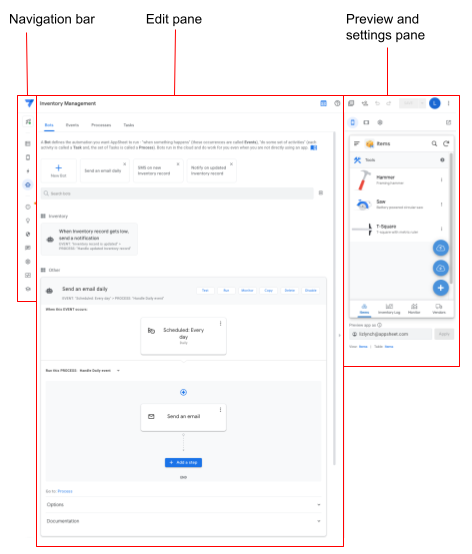 Explore the AppSheet app editor - AppSheet Help