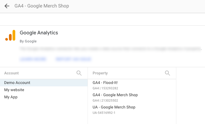 Tutorial: Create a Google Analytics data source - Looker Studio Help