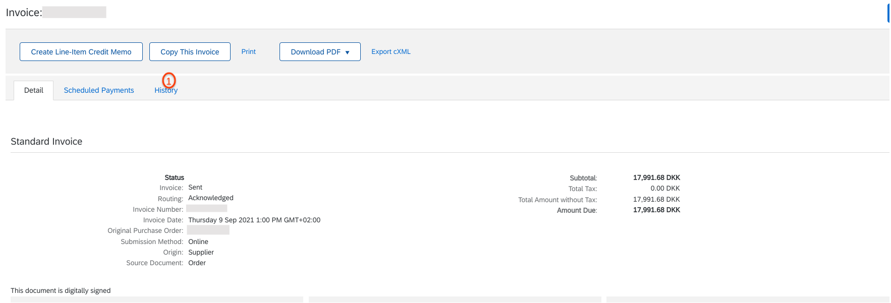 How to review invoice history - Alphabet/Google Suppliers Help