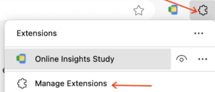 Browser extensions - Online Insights Study Help