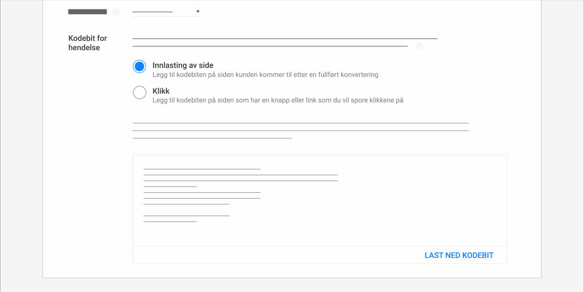 Konfigurer Google-taggen - Analytics Hjelp