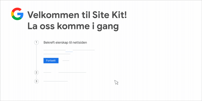 Site Kit-programtillegg (WordPress): Konfigurer Google-taggen ...