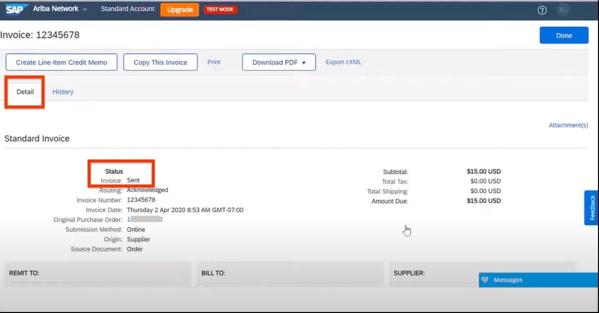 Ariba | Transacting with a Standard Account - Alphabet/Google Suppliers ...