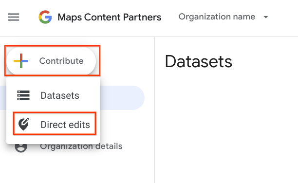 Edit the map directly - Maps Content Partners Help