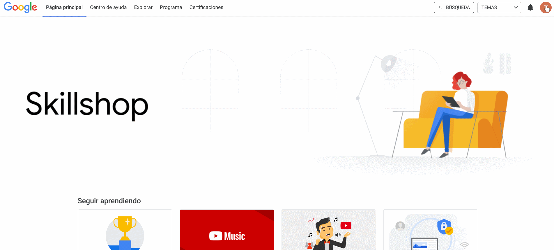 Cómo completar los cursos de Otros temas de Skillshop - Ayuda de Skillshop