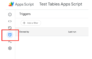 Update from Sheets -> Tables with Apps Script - Tables Help Center