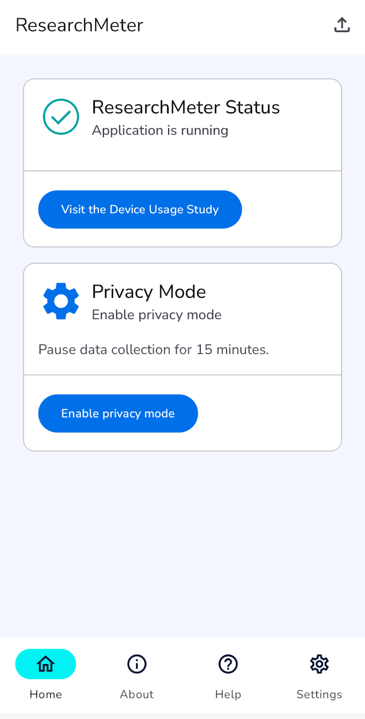Install ResearchMeter VPN - Android - Device Usage Study Help