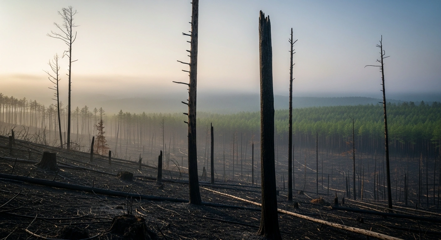 Gunma Forest Fire in Kiryu Extinguished After Over 24 Hours