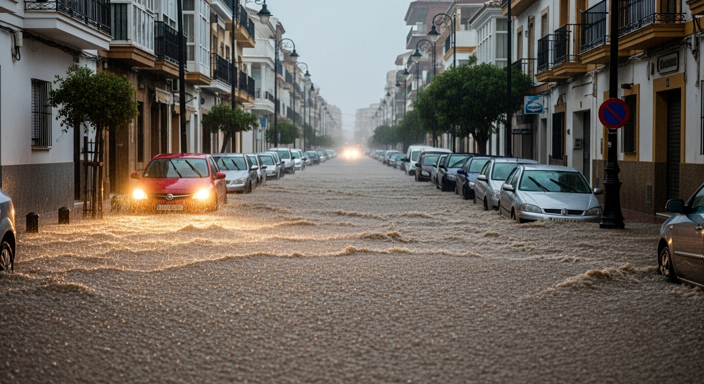 Red Weather Alert Issued for Costa del Sol as Storm Francis Brings ...